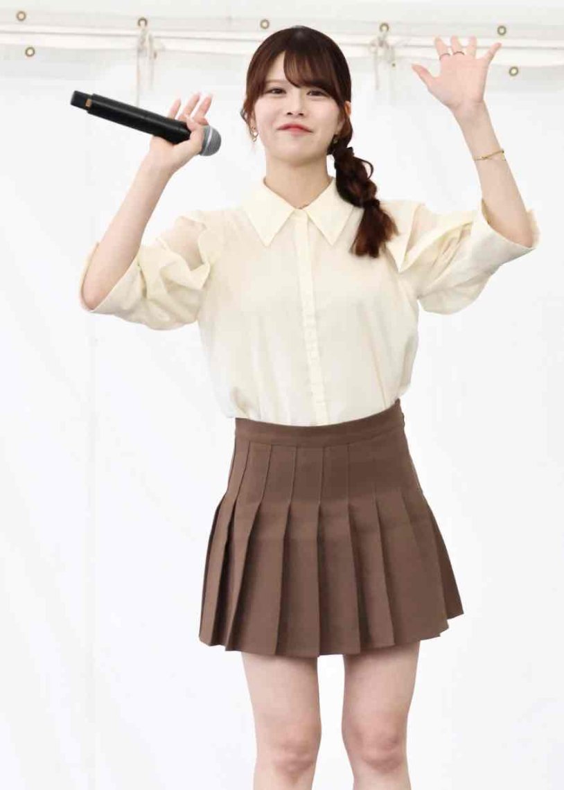 🌸フラワーフェスティバル📻FMちゅーピーホップステージに登場する元STU48 やのほのか さん🥰 | 日刊わしら - HIROSHIMA DAILY WASHIRA